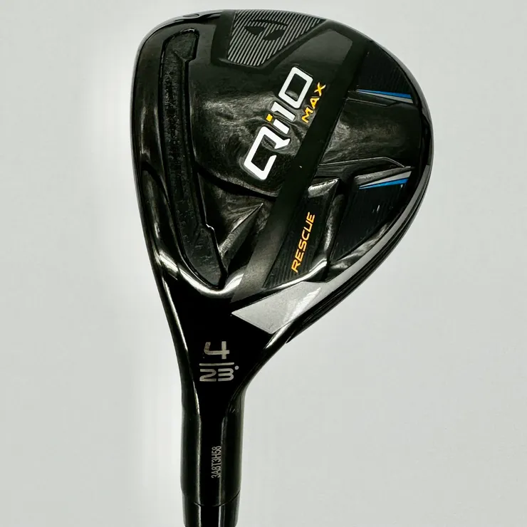 TaylorMade Qi10 Max 4 Hybrid Left Handed - Fujikura SpeederNX TRQUE 50g ...