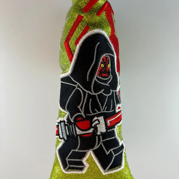 New Special Patrick Gibbons Lego Star Wars Darth Maul Blade Headcover ...