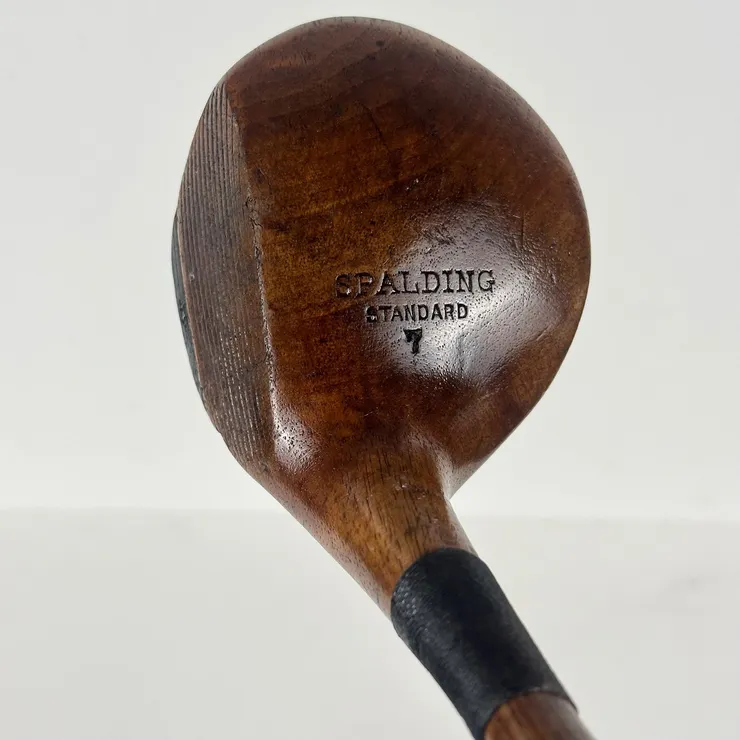 Spalding Standard 7 Wood Brassie - Hickory - Vintage 1920's - Reset For ...